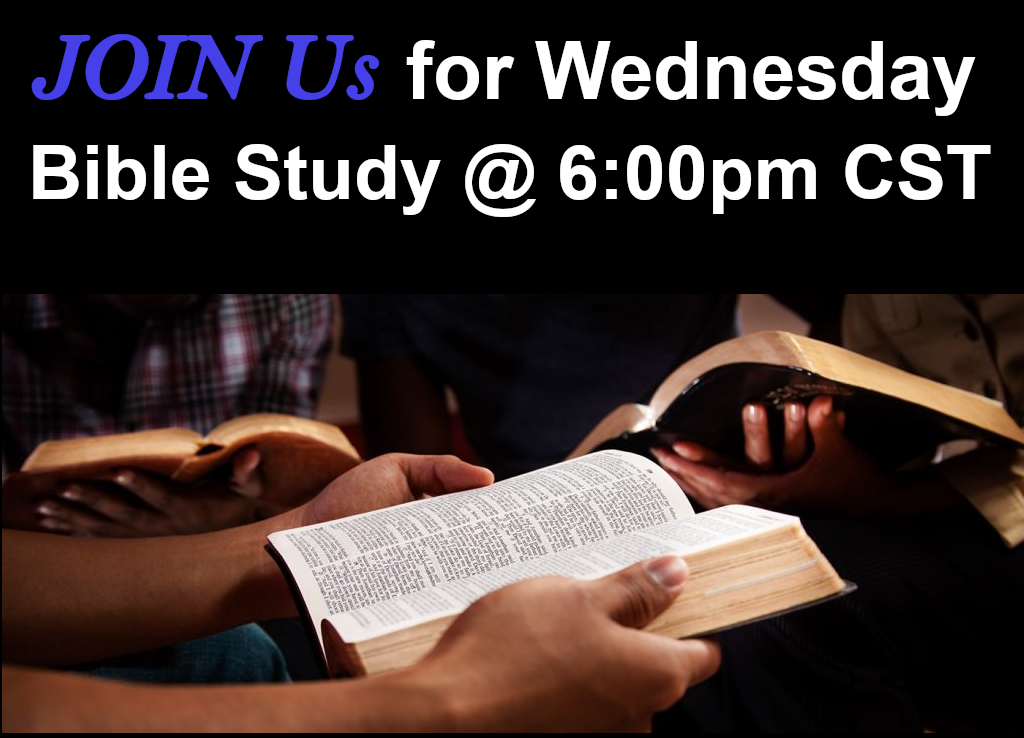 Join us in Bible Study... - Greater Friendship